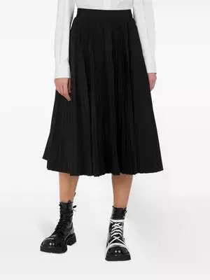Moschino Pleated Midi Skirt