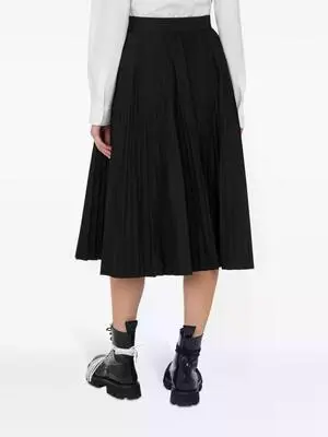 Moschino Pleated Midi Skirt