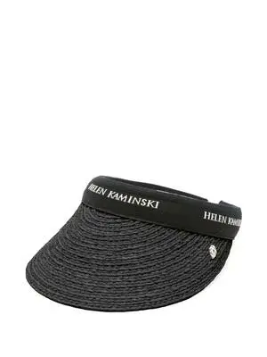 Helen Kaminski Bianca Logo Visor - Black