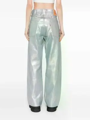 Junya Watanabe Foiled Straight-leg Jeans