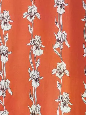 La DoubleJ Swing Midi Dress - Orange