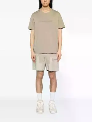 Michael Kors Embroidered Logo T-shirt - Neutrals