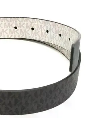 Michael Kors All-over Logo Print Belt
