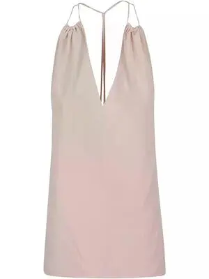 Victoria Beckham Silk Halterneck Top