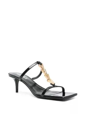 Versace 60mm Leather Sandals