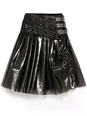 Junya Watanabe Belted Pleated Skirt