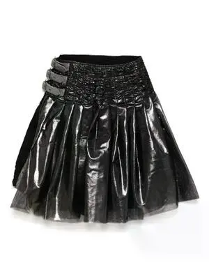 Junya Watanabe Belted Pleated Skirt
