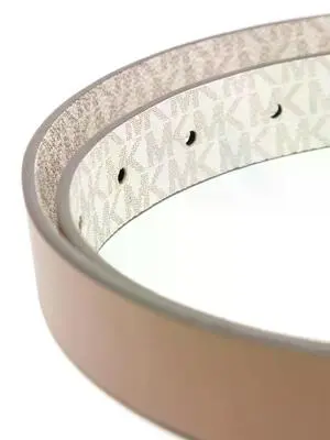 Michael Kors Embossed Logo Belt - Brown