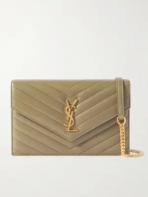Saint Laurent Gold Tone Bags For Women