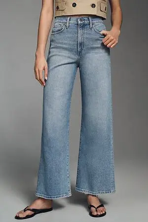 Anthropologie Joe's Jeans Petite Mia High-rise Wide-leg Jeans