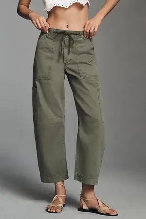 PISTOLA Sabra Curve Utility Chino Pants - Meadow