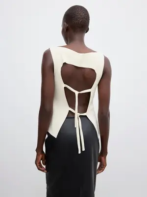 HOUSE OF DAGMAR Open Back Top