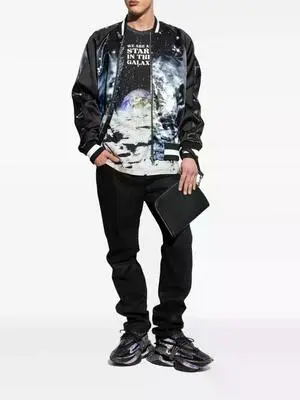 Balmain Galaxy-print T-shirt