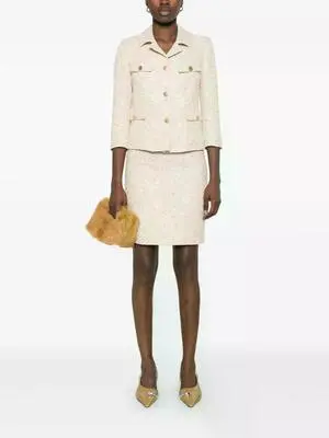 Tagliatore Tweed Mini Skirt