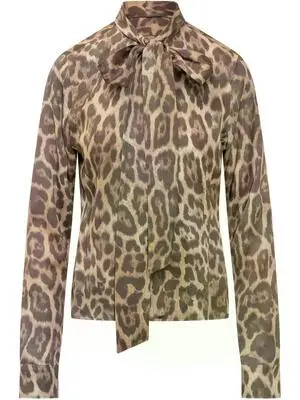 Stella McCartney Leopard-print Blouse