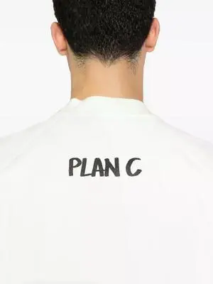 Plan C Bianca-print T-shirt