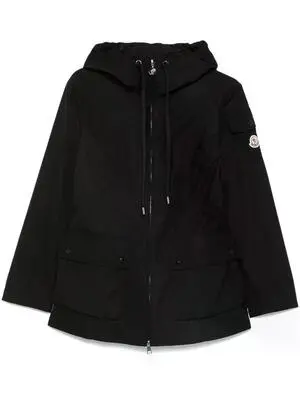 Moncler Leando Hooded Parka - Black
