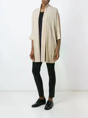 Ralph Lauren Draped Wool Cardigan Coat