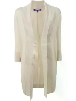 Ralph Lauren Draped Wool Cardigan Coat