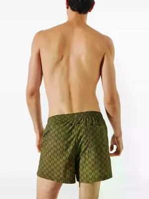 Karl Lagerfeld Monogram-print Swim Shorts