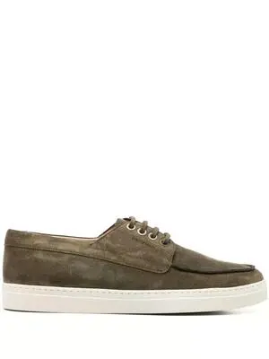 STUART WEITZMAN Suede Derby Shoes