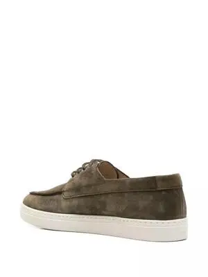 STUART WEITZMAN Suede Derby Shoes