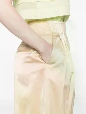 Peserico Satin Midi Skirt