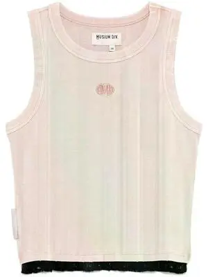 MUSIUM DIV. Ribbed Tank Top