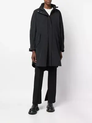 Max Mara High-neck Oversized Raincoat