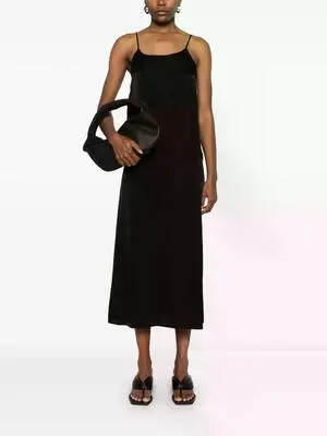 UMA WANG Anya Midi Dress - Black