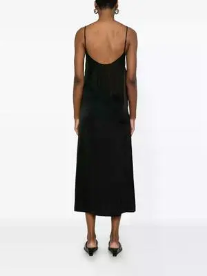 UMA WANG Anya Midi Dress - Black