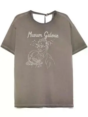 Musium Div. Embroidered T-shirts For Women
