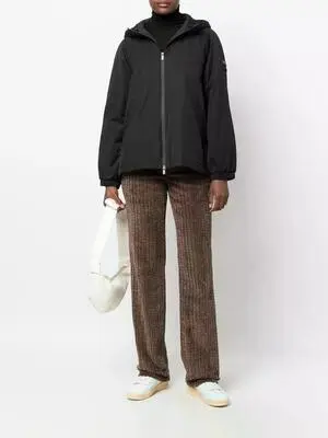 Max Mara Logo-patch High-neck Jacket
