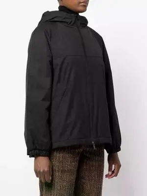 Max Mara Logo-patch High-neck Jacket