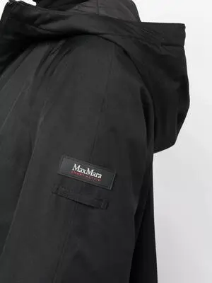 Max Mara Logo-patch High-neck Jacket