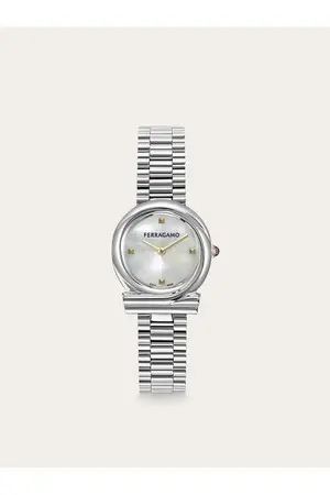 FERRAGAMO Gancini Twisted Watch - Red