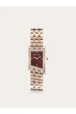 Ferragamo Rose Gold Watches For Women