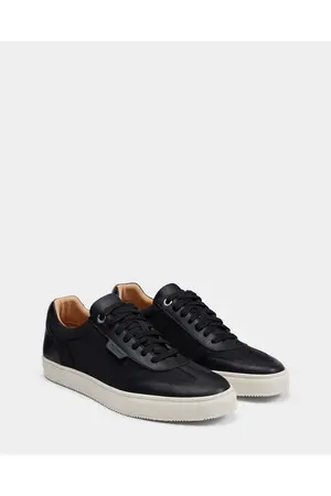 Rudsak Leather Lace-up Sneakers - Black