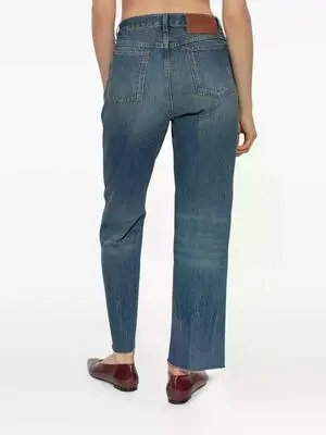 Victoria Beckham Relaxed Curved Jeans