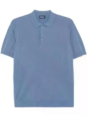 Drumohr Short Sleeve Polos For Men