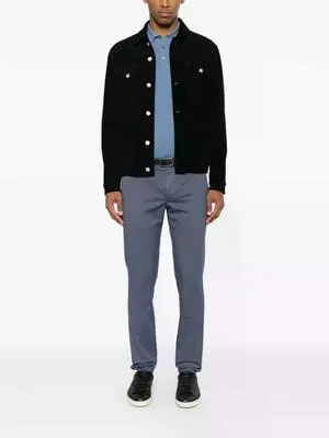 DRUMOHR Cotton Polo Shirt - Blue