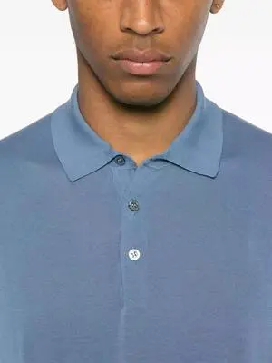 DRUMOHR Cotton Polo Shirt - Blue