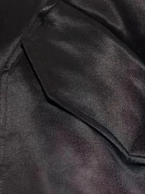 Y3 Satin Zip-up Bomber Jacket