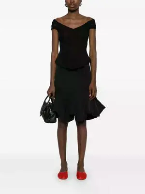 JUDY TURNER Chiffon Top - Black