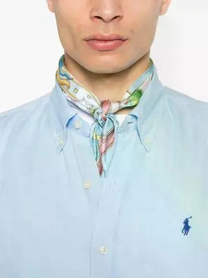 Polo Ralph Lauren Polo Pony-embroidered Shirt - Blue
