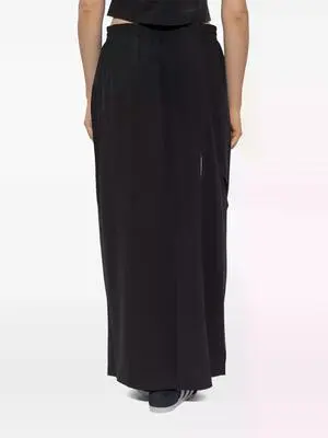 Y3 Asymmetric-panel Maxi Skirt