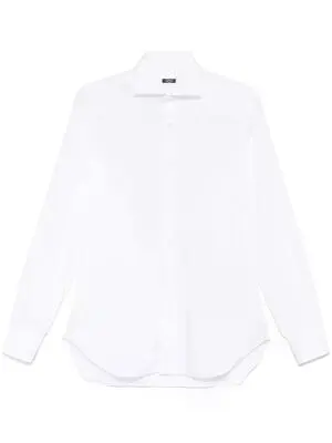 BARBA NAPOLI Cotton Shirt - White