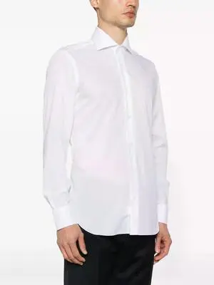BARBA NAPOLI Cotton Shirt - White