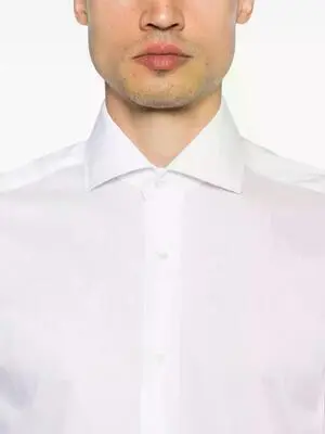 BARBA NAPOLI Cotton Shirt - White