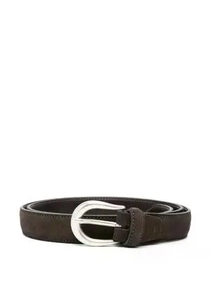 ERALDO Suede Belt - Brown